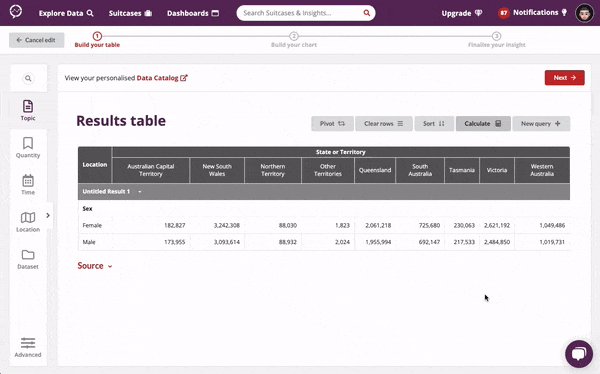 How to use the Calculate Tool